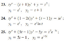 Solved In Problems 22 through 25 , use variation of | Chegg.com