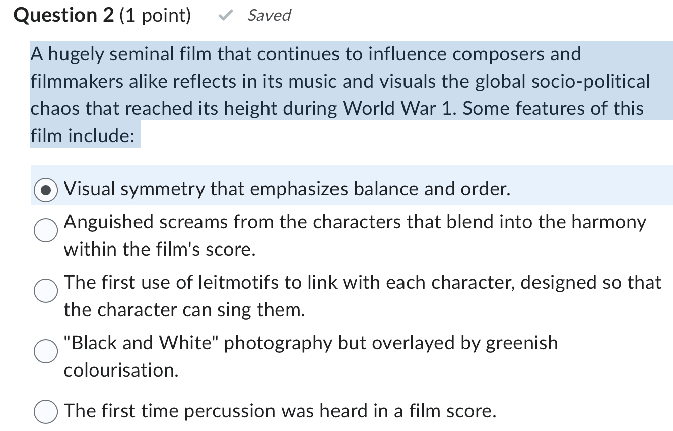 A hugely seminal film that continues to influence | Chegg.com