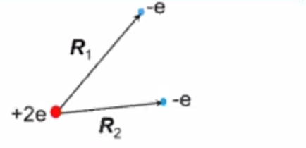 Solved Write Schrodinger equation for atomic helium, | Chegg.com