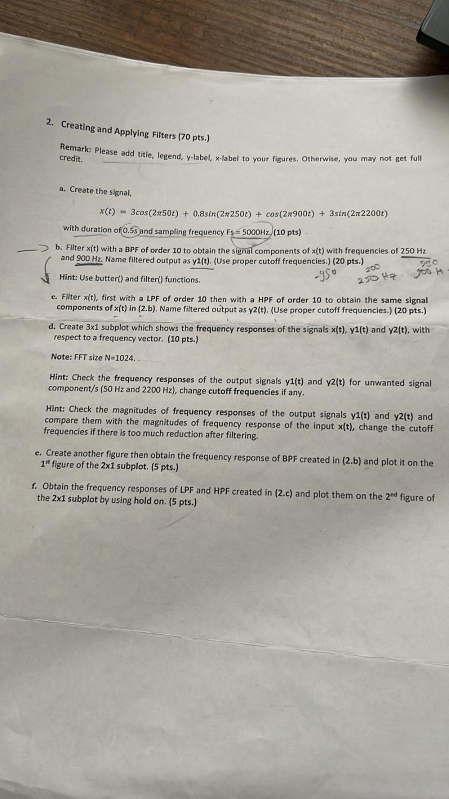 Solved 1. Obtaining the System Impulse Response via Fourier | Chegg.com