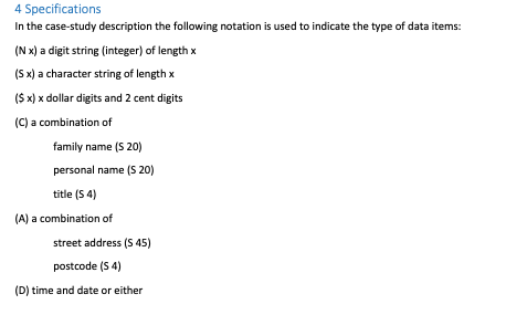 1. List all entities on the Entity Data Dictionary | Chegg.com