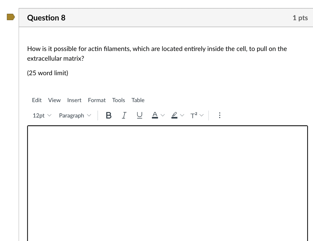 Solved How is it possible for actin filaments, which are | Chegg.com