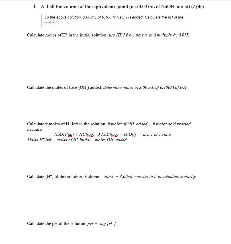 Solved These are the numbers I got in number 1, Don't know | Chegg.com