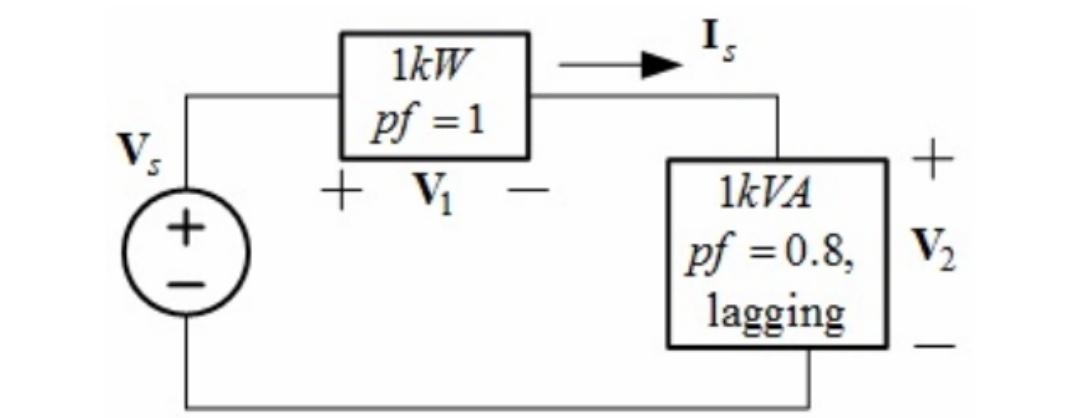 Solved In the next circuit, Vs = 200 Vrms. 1) Find the | Chegg.com