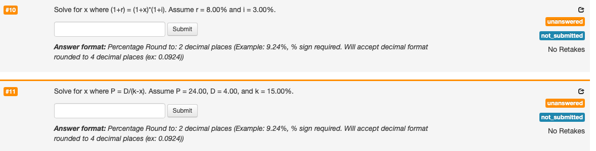 Solved Solve for x where (1+r)=(1+x)∗(1+i). Assume r=8.00% | Chegg.com Solved Solve for x where (1+r)=(1+x)∗(1+i). Assume r=8.00% | Chegg.com