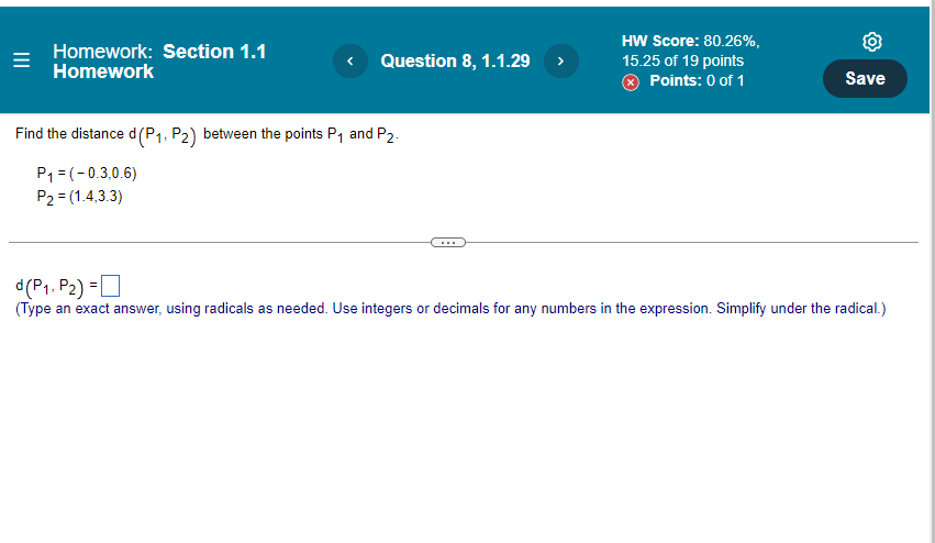 Solved Homework Section 1 1 Homework