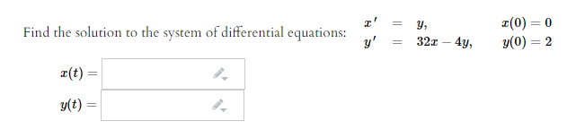 Solved Convert the second order ODE: 2" +7c' + 6x +3=0 to a | Chegg.com