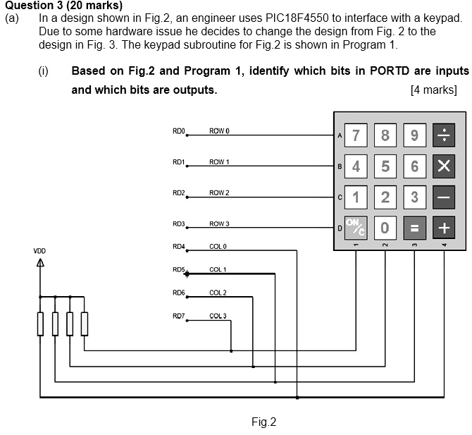 (Solved) : Question 3 20 Marks Design Shown Fig2 Engineer Uses ... (Solved) : Question 3 20 Marks Design Shown Fig2 Engineer Uses ...