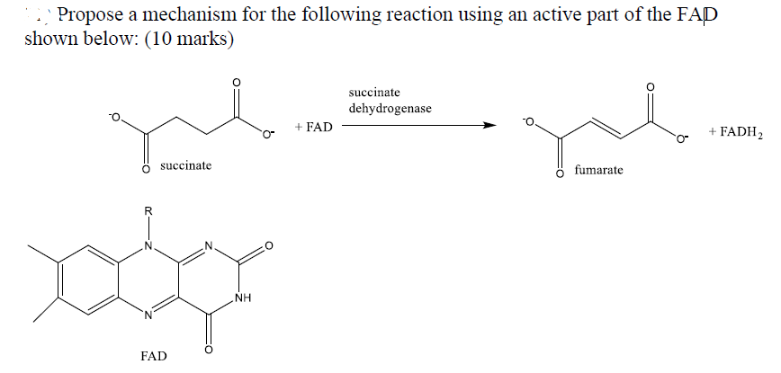 Solved Propose a mechanism for the following reaction using | Chegg.com