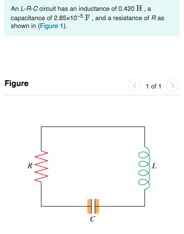 Solved What is the angular frequency of the circuit when | Chegg.com