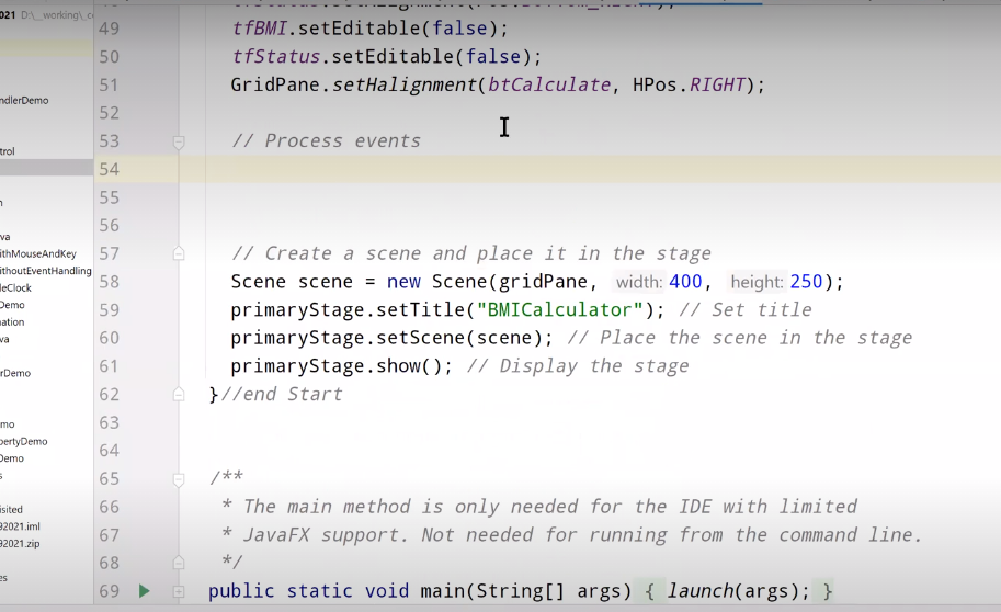 Solved (NEED TO USE JavaFX) I will send the pictures below | Chegg.com