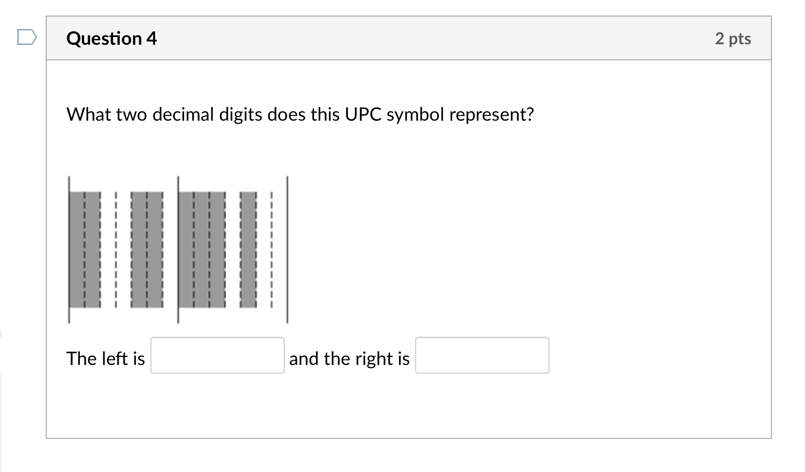 Solved Question 4 2 pts What two decimal digits does this | Chegg.com