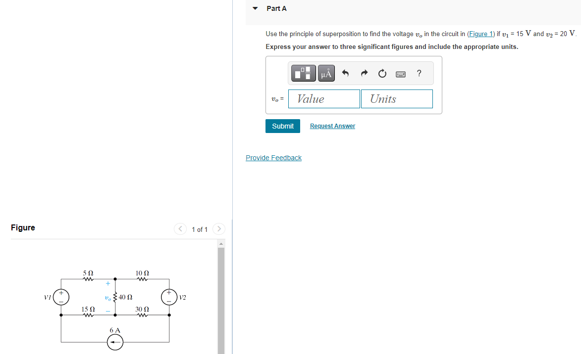 Solved Use the principle of superposition to find the | Chegg.com