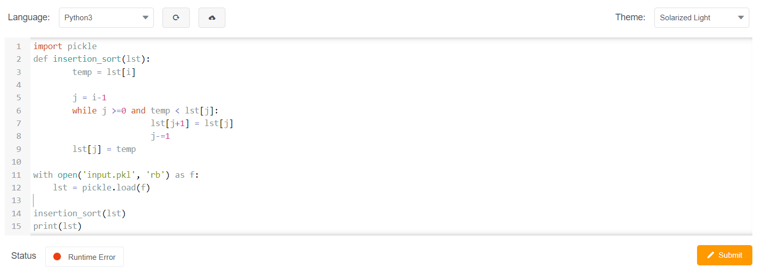 Solved Why the code is still runtime error. What should I do | Chegg.com
