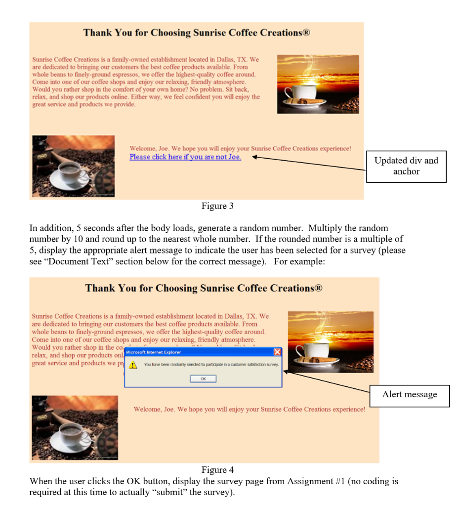 Solved When the page loads, check to see if a cookie exists. | Chegg.com