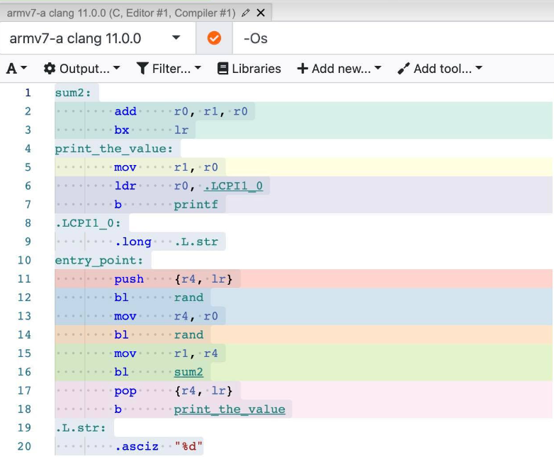 Solved Can you Explain each and every single line of the ASM | Chegg.com