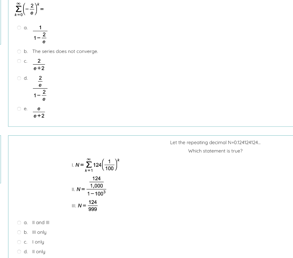 solved-what-is-the-sum-of-the-series-2-1-2-4-8-chegg