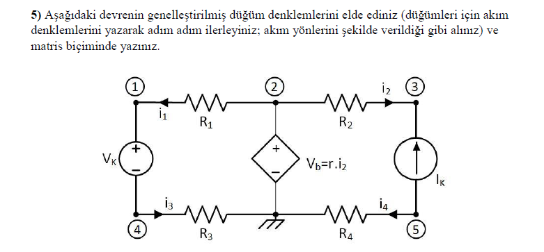 Solved Obtain the generalized node equations of the | Chegg.com