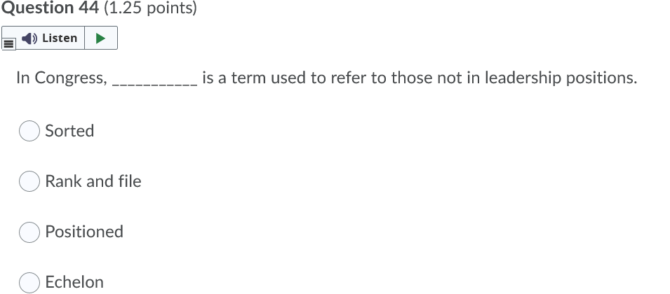 Solved Question 47 (1.25 points) Listen Changes in | Chegg.com