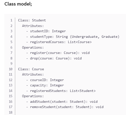 Solved PLEASE PUT INFORMATION INTO AN ACTUAL UML CLASS MODEL | Chegg.com