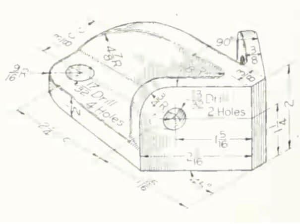 Solved Draw the top view, front view, right side view and | Chegg.com
