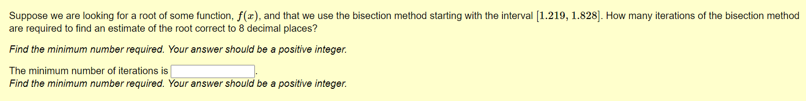 Solved Apply three iterations of Newton's method to find an | Chegg.com
