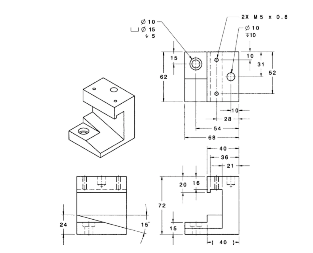 Solved Create the following model in AutoDesk Fusion | Chegg.com