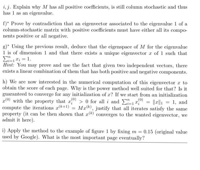 Solved Exercise 2: PageRank algorithm One of the main | Chegg.com Solved Exercise 2: PageRank algorithm One of the main | Chegg.com