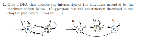 Solved Theorem 3.5. The intersection of two regular | Chegg.com