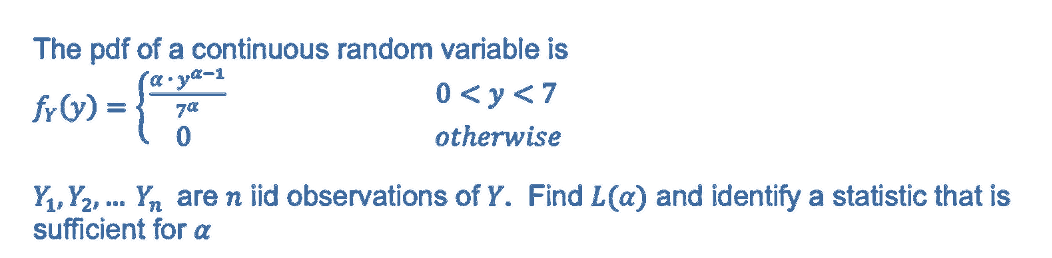 Solved The pdf of a continuous random variable is | Chegg.com