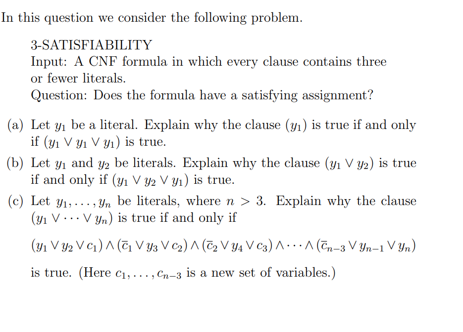 In this question we consider the following problem. | Chegg.com