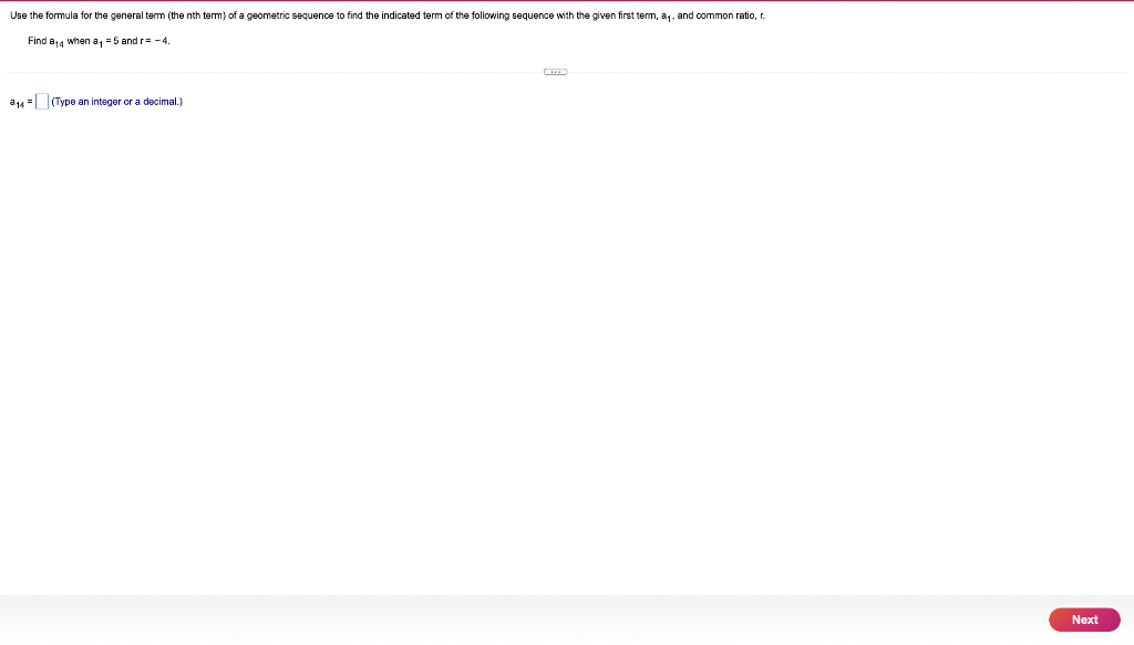 Solved Use the formula for the general term (the nth term) | Chegg.com