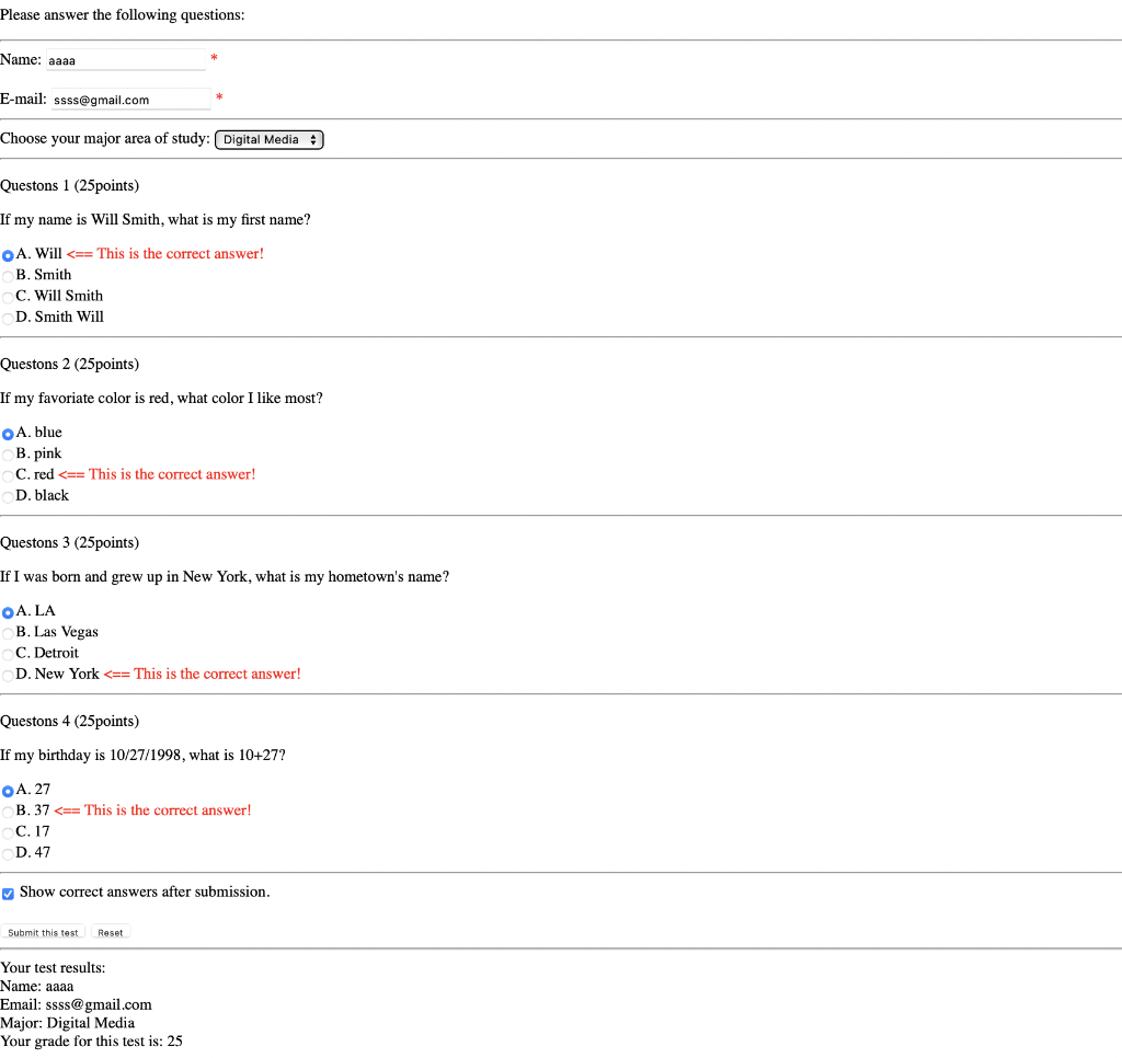 Solved CAN YOU BUILD THIS PHP SITE. IF NAME AND EMAIL(BOTH | Chegg.com