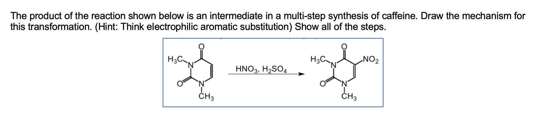 Solved The product of the reaction shown below is an | Chegg.com