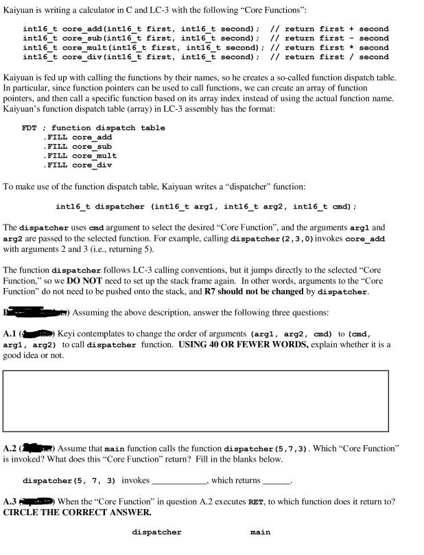int16 t core_add (int16_t first, int16 t second); // | Chegg.com