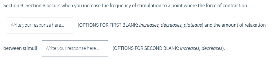 Solved Used for all questions: 1.Fill in the blank (options | Chegg.com