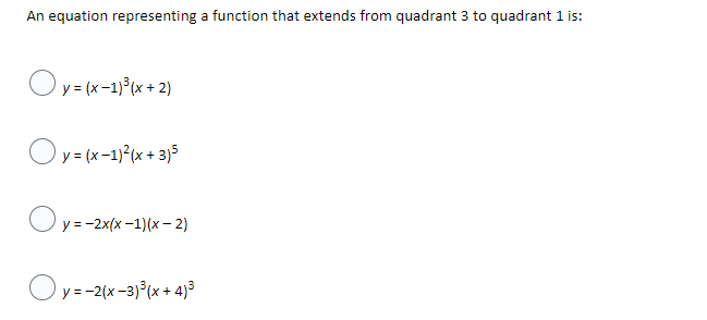 Solved An equation representing a function that extends from | Chegg.com