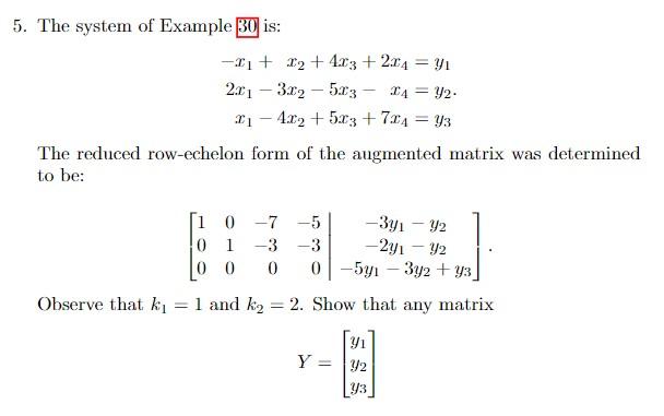 Solved 3. Give a complete description of the solution set to | Chegg.com