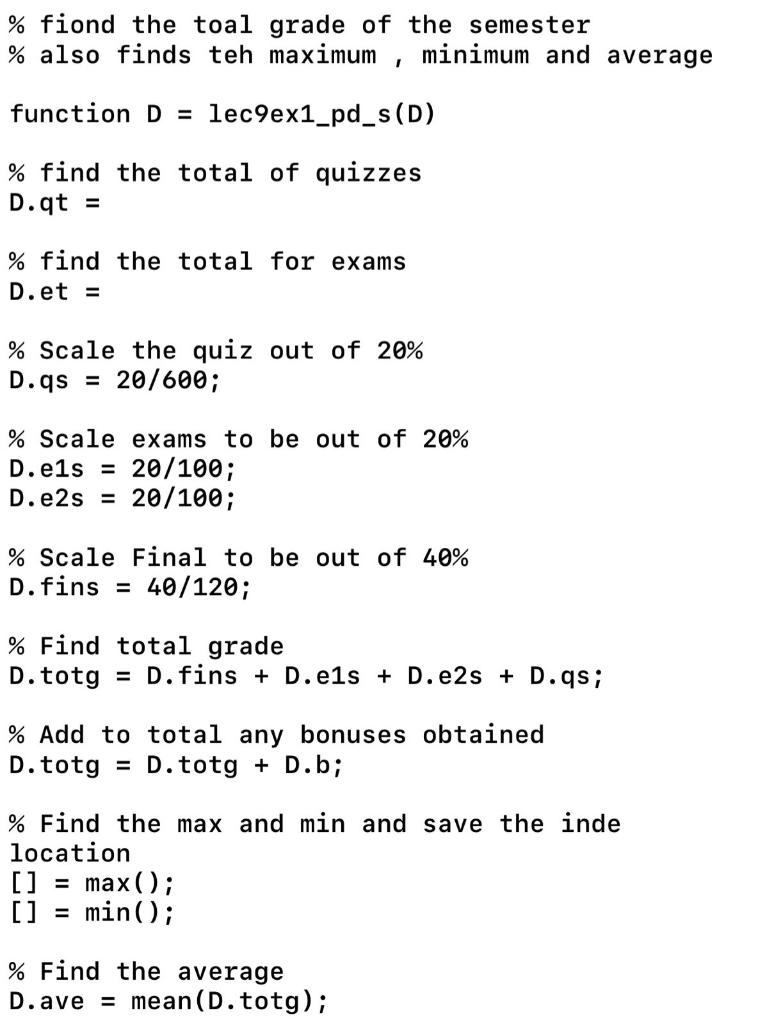- Write a code that will : - Retrieve student data | Chegg.com