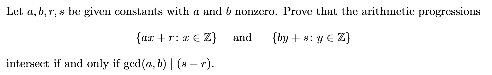 Solved Let a,b,r,s ﻿be given constants with a and b | Chegg.com