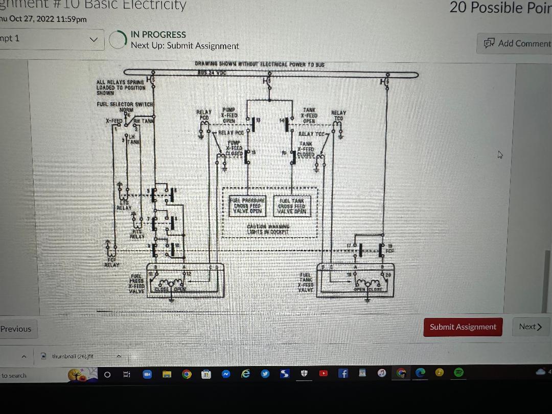 Solved 4. When the fuel selector is set to X-Feed, the fuel | Chegg.com