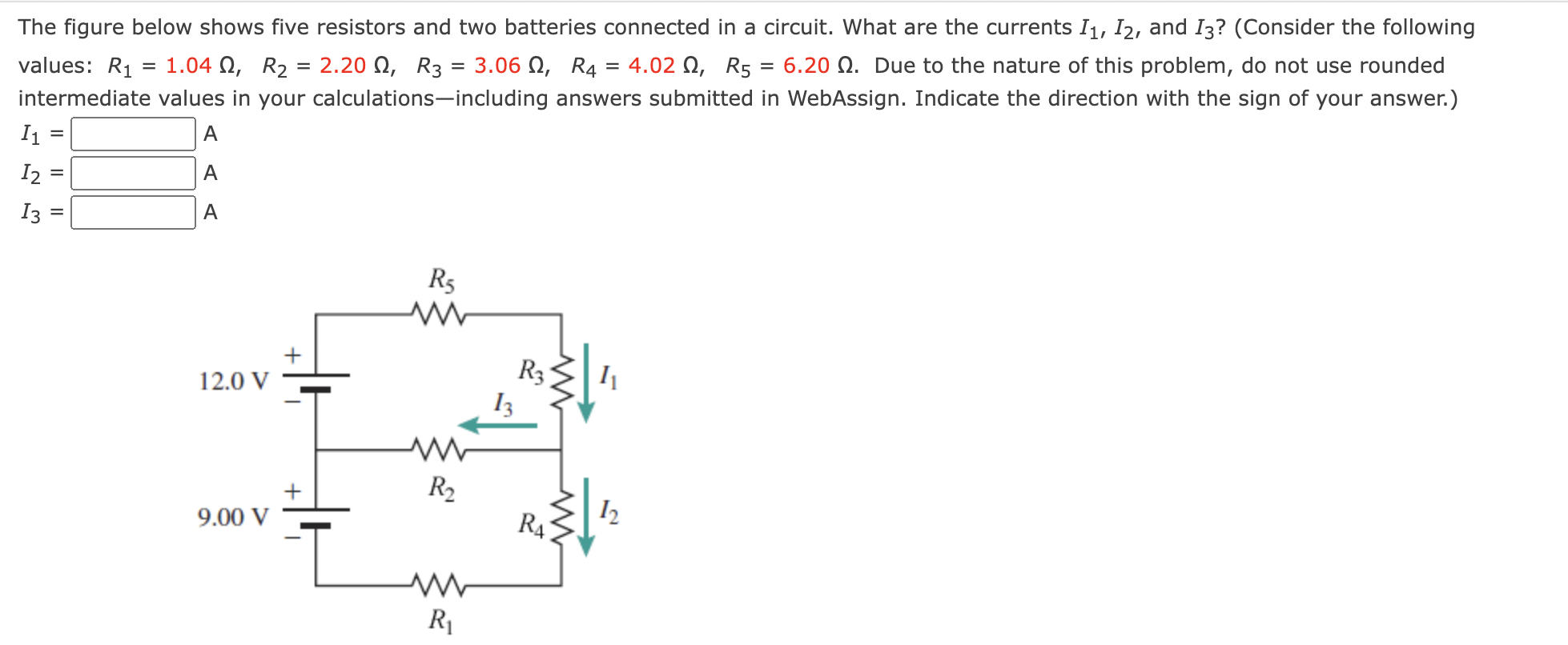 Solved The figure below shows five resistors and two | Chegg.com