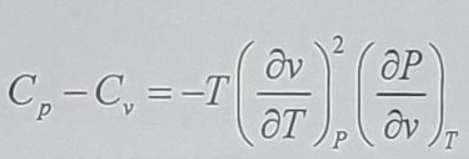 Solved (1)Derive that the relationship between specific | Chegg.com