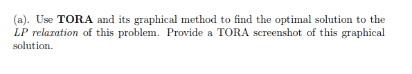 Solved Consider The Following Integer Programming Problem