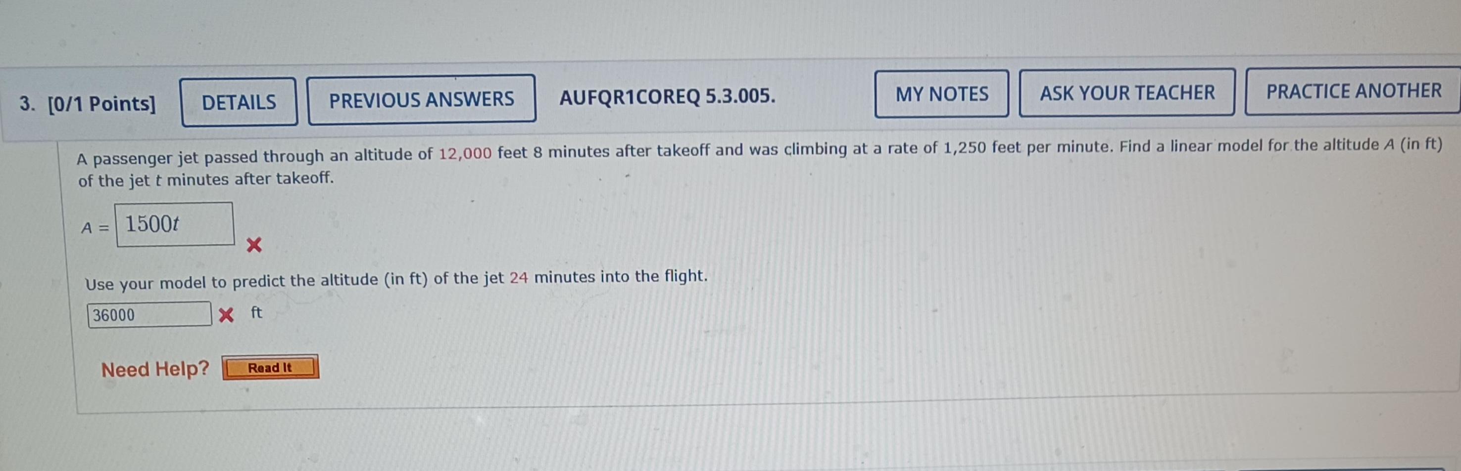 Solved Once an airplane has reached its cruising altitude, | Chegg.com