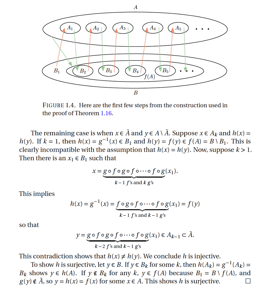 Solved 1.23. Using the notation from the proof of the | Chegg.com