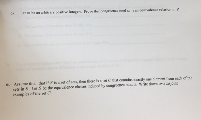 Solved Let m be an arbitrary positive integers. Prove that | Chegg.com
