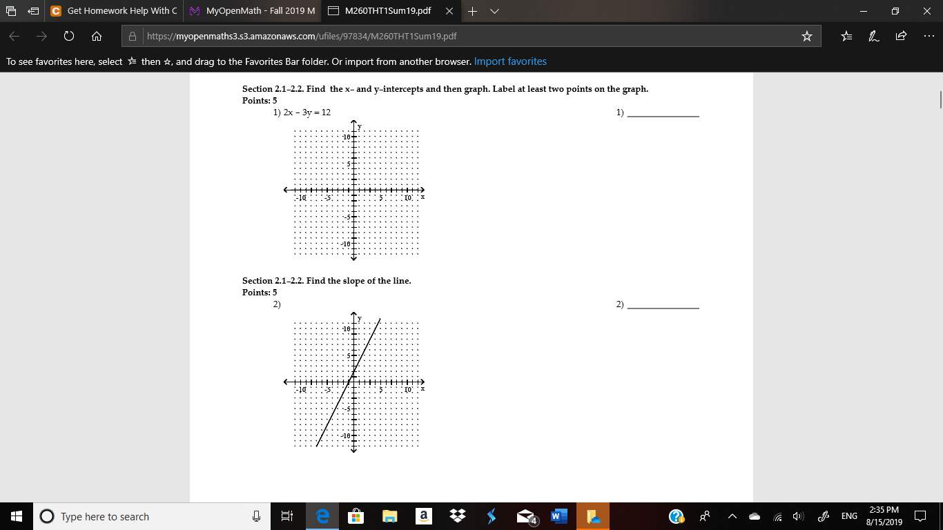 Solved 6 5 C Get Homework Help With C M MyOpenMath - Fall | Chegg.com