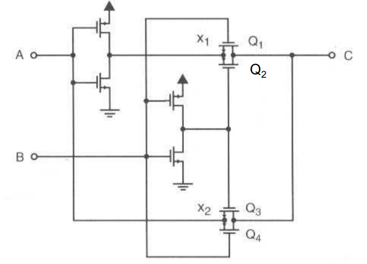Solved Write a truth table for the following circuit. in the | Chegg.com