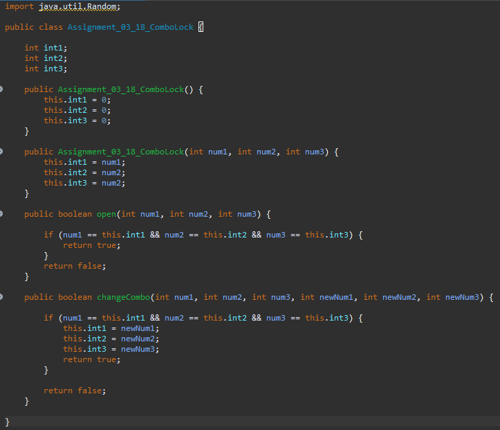 What Is Wrong With My Java Code My 3 Argument